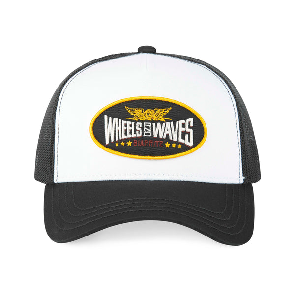 Wheels & Waves (White) - QUEUECAPS