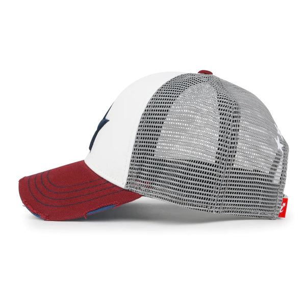 Star Premium (White/Red) - QUEUECAPS